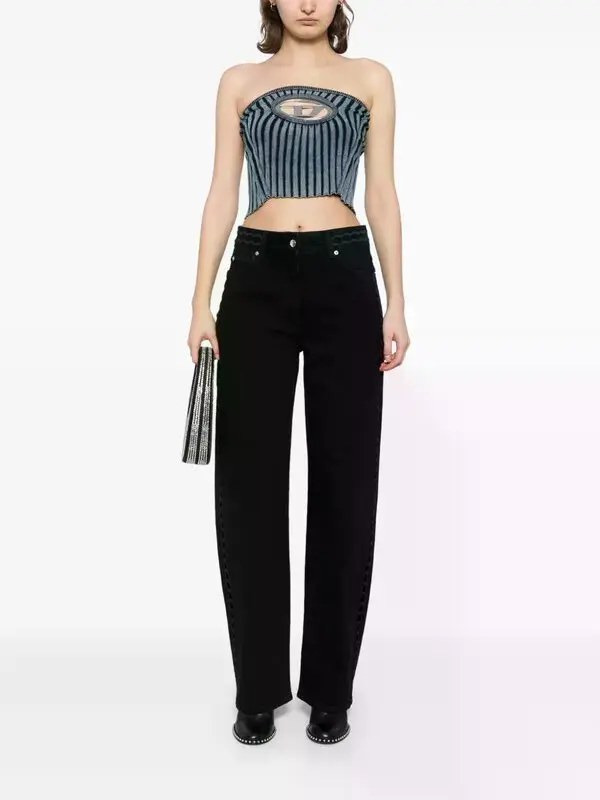 IRO PARIS Embroidered Straight Leg Jeans
