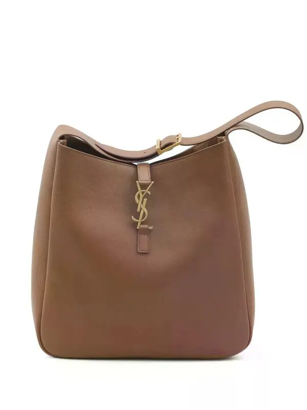 Saint Laurent Large Le 5 À 7 Bag - Brown