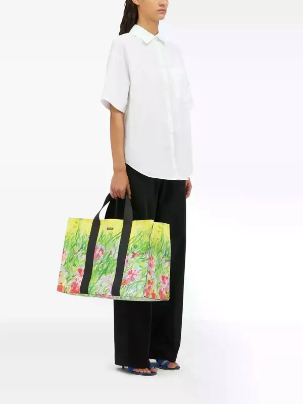MSGM Printed Tote Bag