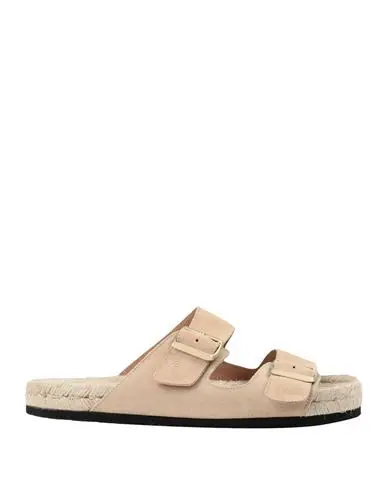 Manebí Espadrille Cow Leather Sandals - Beige