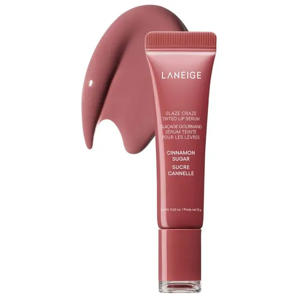 LANEIGE Glaze Craze Tinted Polypeptide Lip Serum Treatment - Cinnamon Sugar