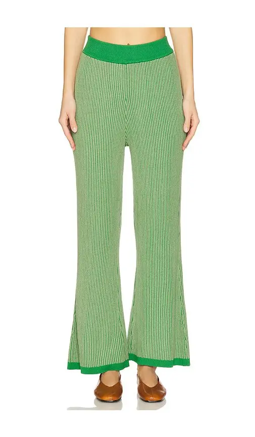 SANCIA The Ceilia Knit Pant - Matcha