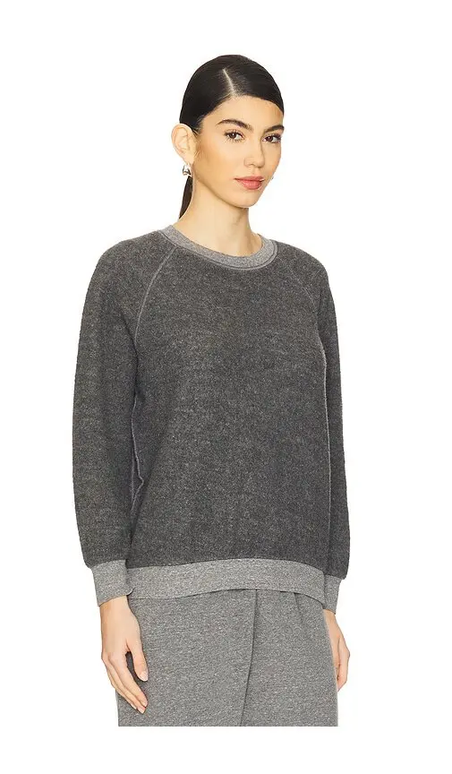 PERFECTWHITETEE Ziggy Crewneck - Dark Heather Grey