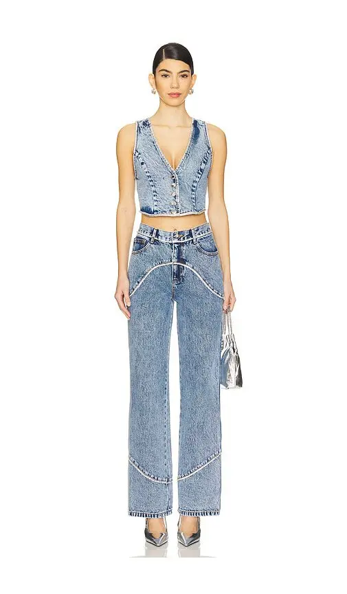 Retrofete Jordi Denim Vest