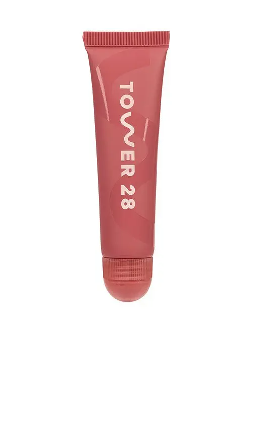 TOWER 28 Lipsoftie Tinted Lip Treatment - Red Bean Mochi