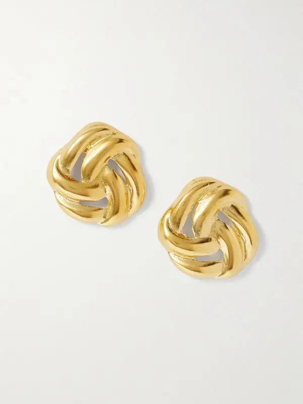 YSSO Bal -plated Earrings