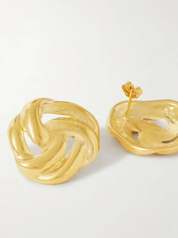 YSSO Bal -plated Earrings