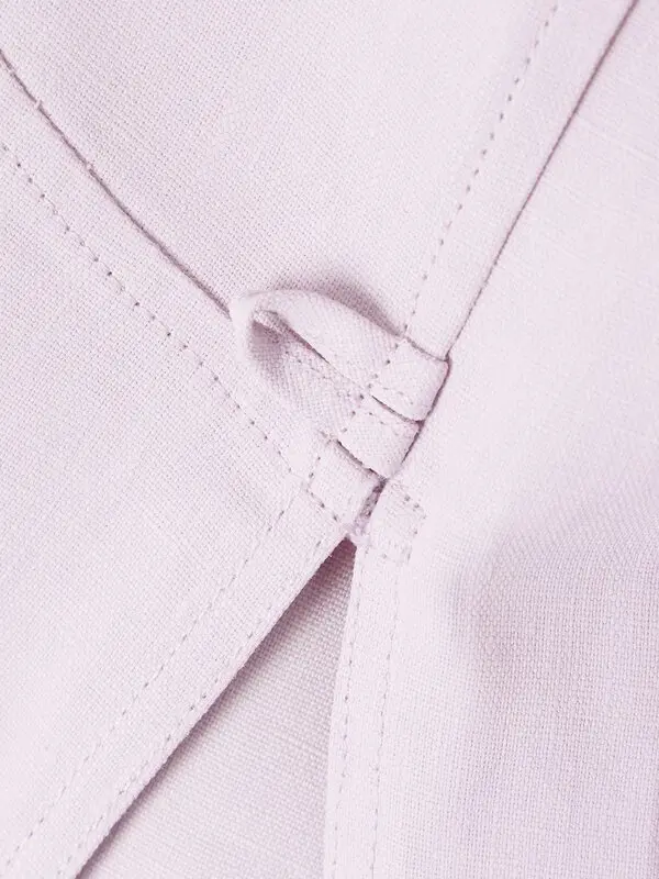 JIL SANDER Paneled Linen Shirt