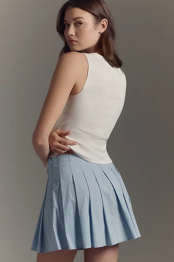 REFORMATION Hudson Sleeveless Knit Top - White