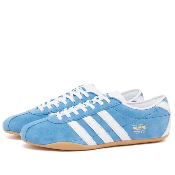 Adidas Tokyo Lace Up Sneakers - Bluebird/white
