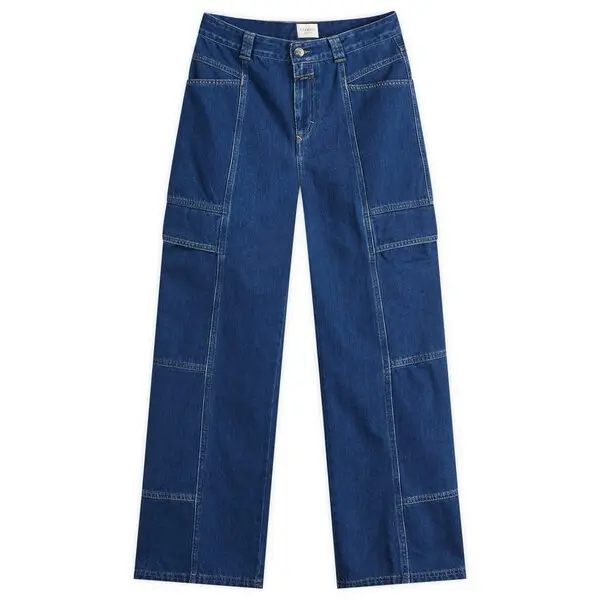 Closed Cali-x Wide Leg Cargo Jeans
