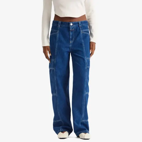Closed Cali-x Wide Leg Cargo Jeans