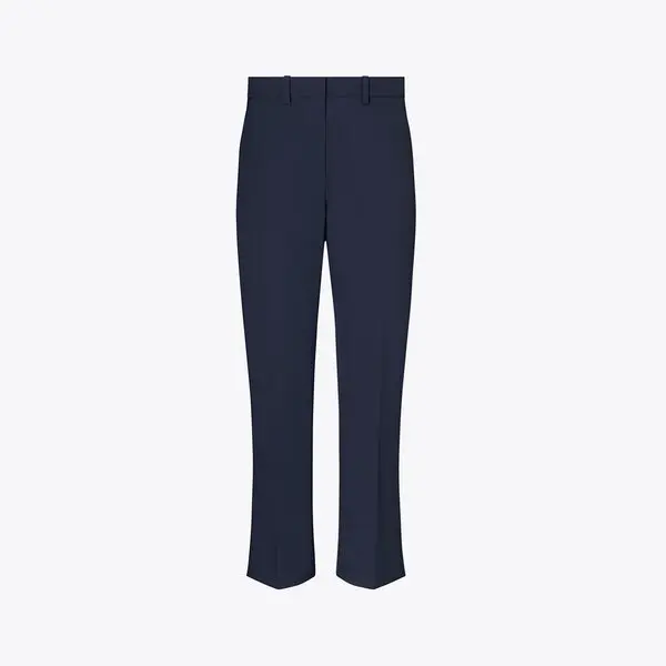 Tory Burch Cropped Stretch Golf Pant - Medium Navy