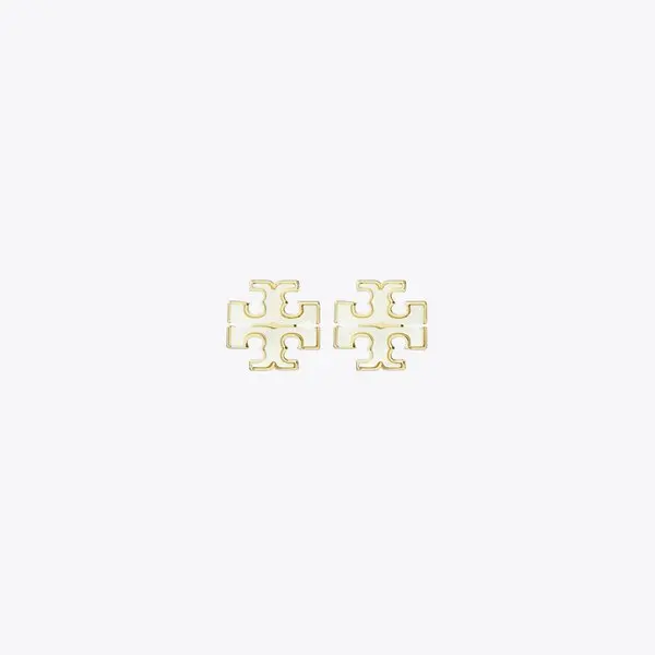 Tory Burch Moondance Stud Earrings - Tory Gold/mother Of Pearl