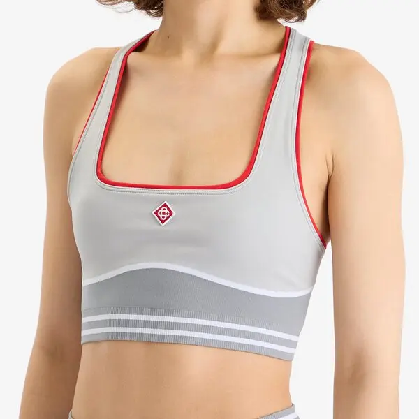 Casablanca Sports Bra - Grey