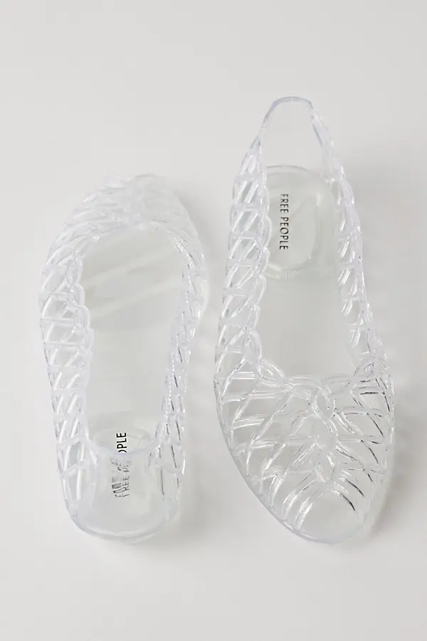 Free People Starlight Jelly Flats