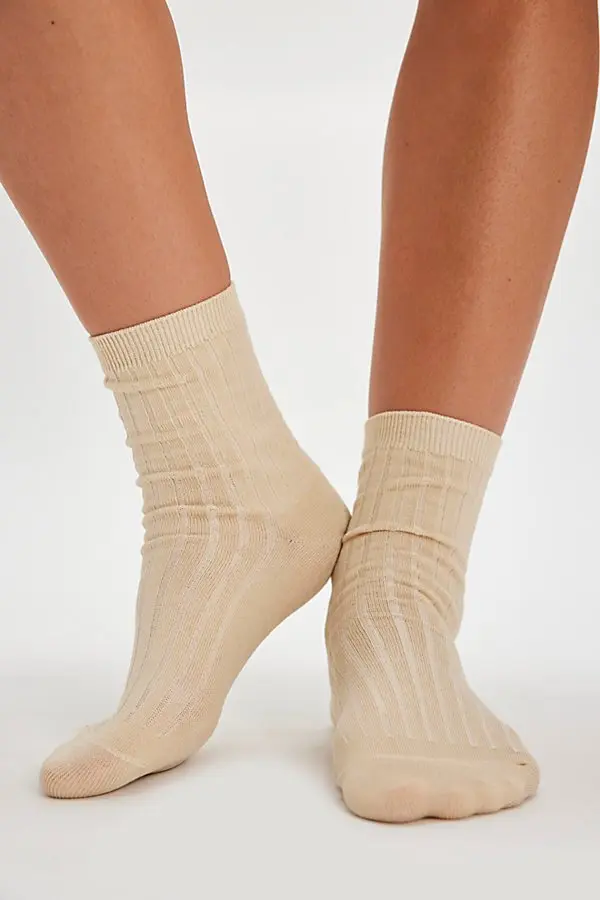 LE BON SHOPPE Her Socks - Porcelain