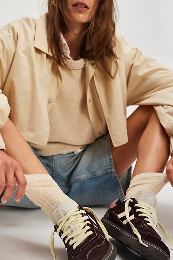 LE BON SHOPPE Her Socks - Porcelain