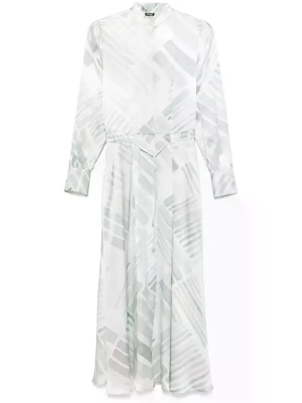 Kiton Abstract-print Maxi Dress
