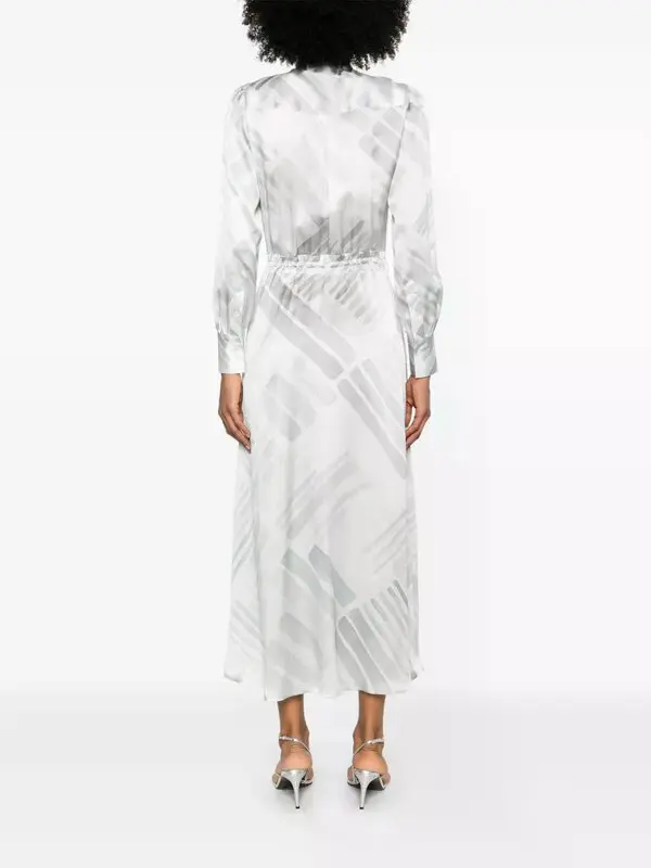 Kiton Abstract-print Maxi Dress