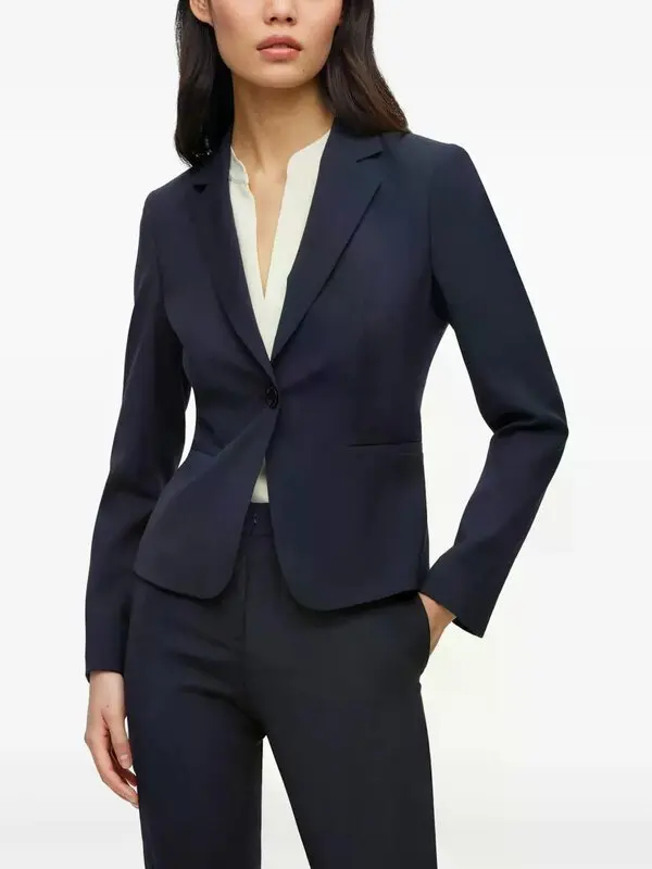 BOSS Single-breasted Blazer - Blue