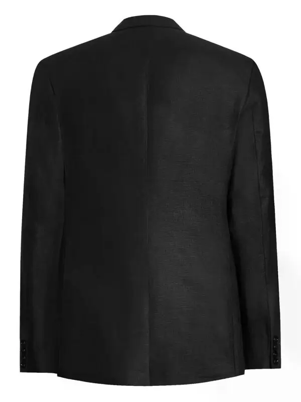 Dolce & Gabbana Linen Single-breasted Blazer