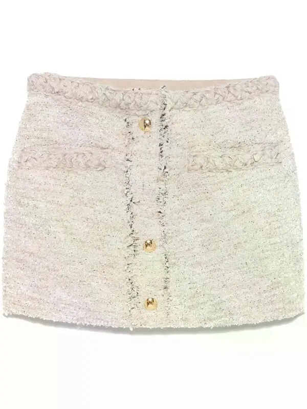 Isabel Marant Étoile Gleny Mini Skirt - Neutrals