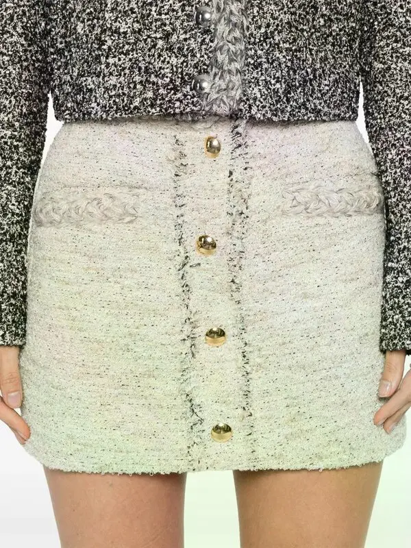 Isabel Marant Étoile Gleny Mini Skirt - Neutrals