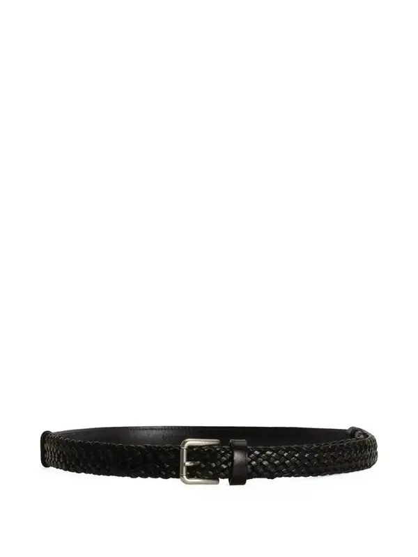 Dolce & Gabbana Braided Belt - Black
