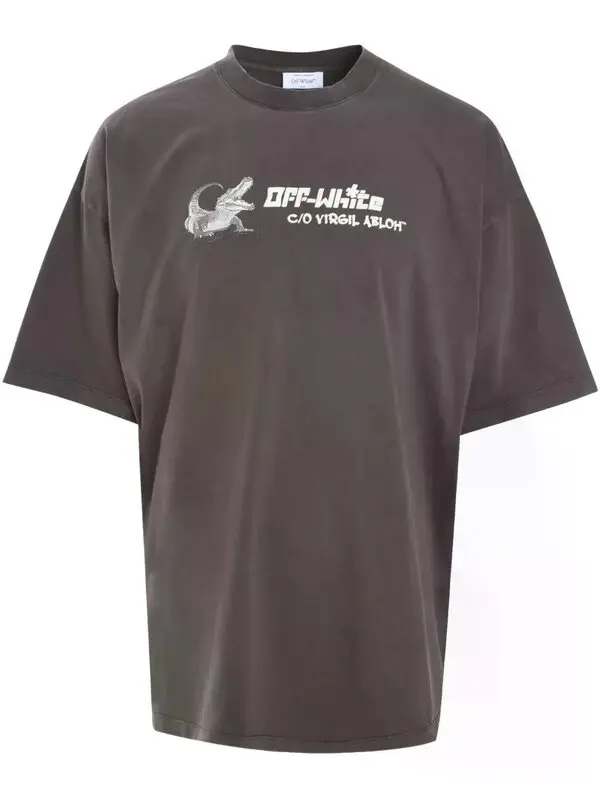 Off-White Wht Croco T-shirt