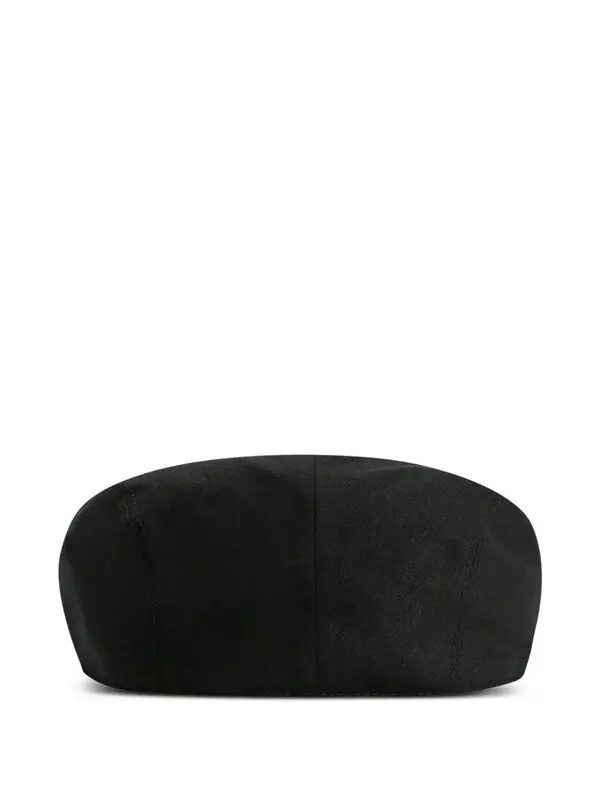 Dolce & Gabbana Linen Flat Cap - Black