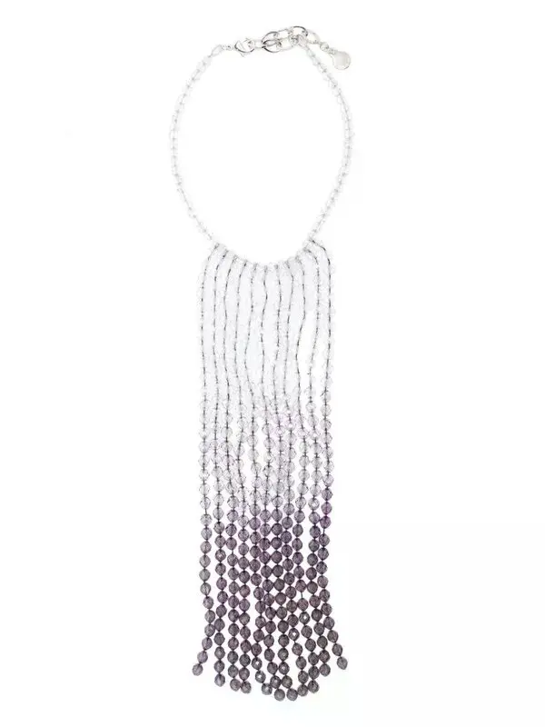 Emporio Armani Degradé-effect Necklace - White