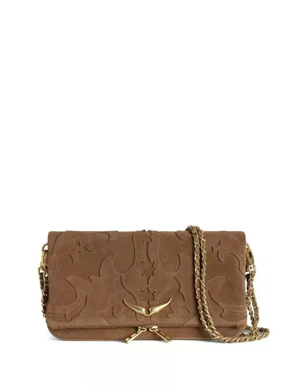 Zadig&Voltaire Rock Clutch - Brown