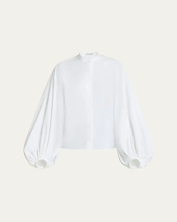 Alaïa Puff Sleeve Blouse