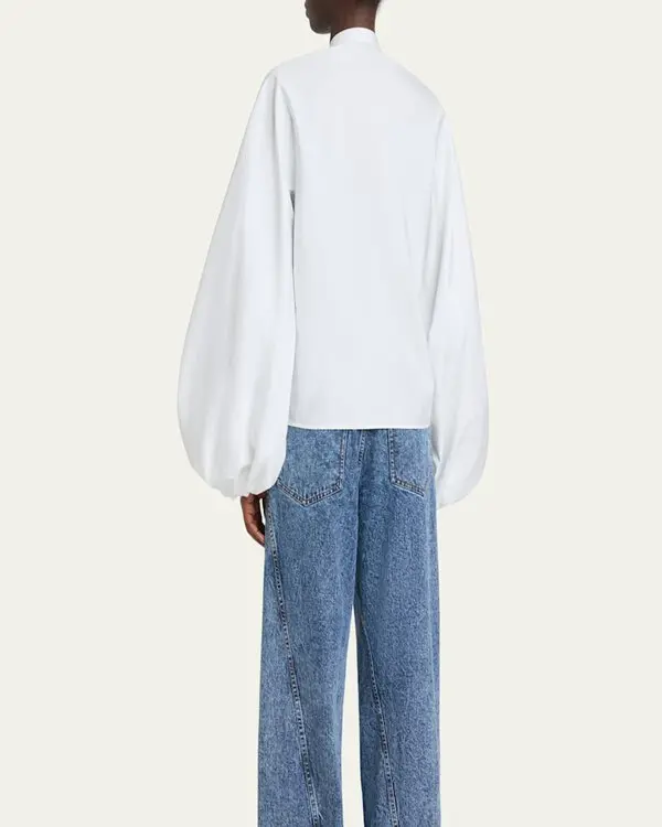 Alaïa Puff Sleeve Blouse