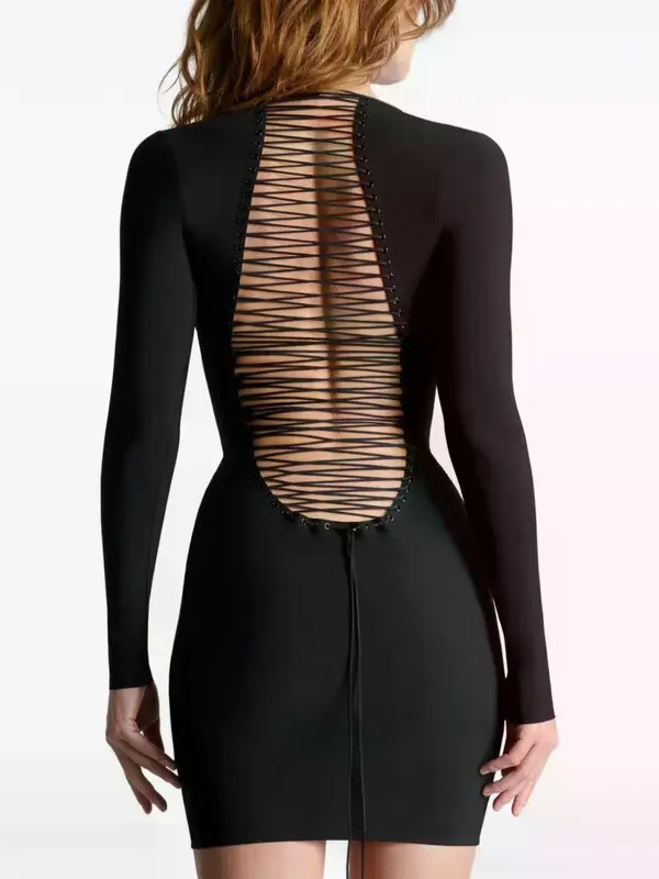 MAISON CLOSE Nuit Infinie Open-back Mini Dress