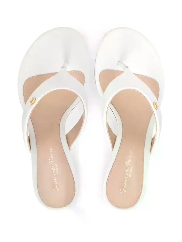 GIANVITO ROSSI 55mm Ascent Sandals - White