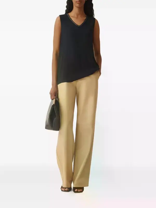 Fabiana Filippi Beaded Trim Vest