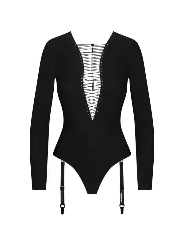 MAISON CLOSE Nuit Infinie Thong Bodysuit