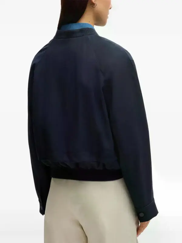BOSS Layered-effect Jacket - Blue