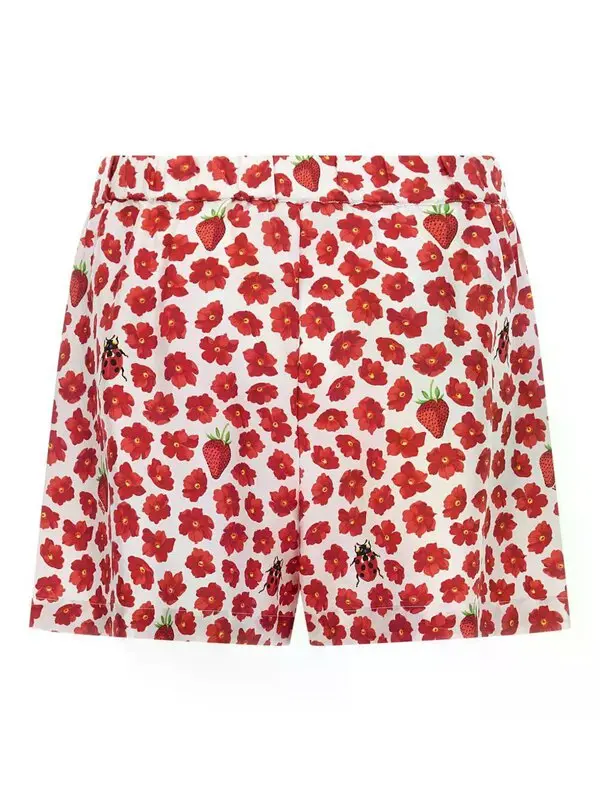 Versace Strawberry Garden Boxer Shorts - Red