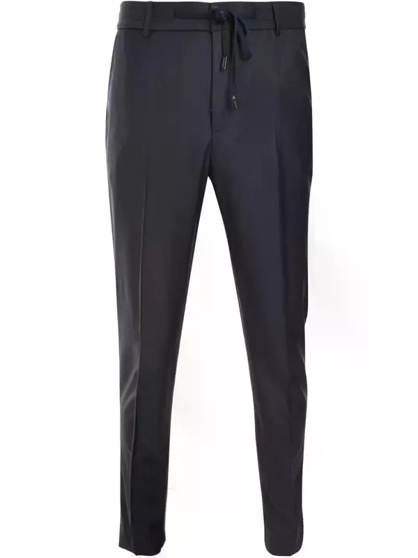Peserico Tapered Trousers - Blue