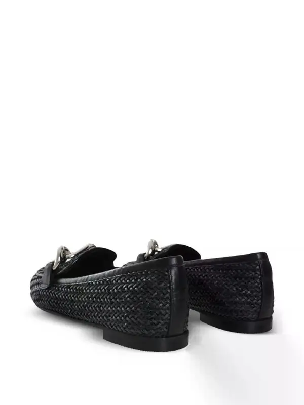 Casadei Chain-link Detail Loafers