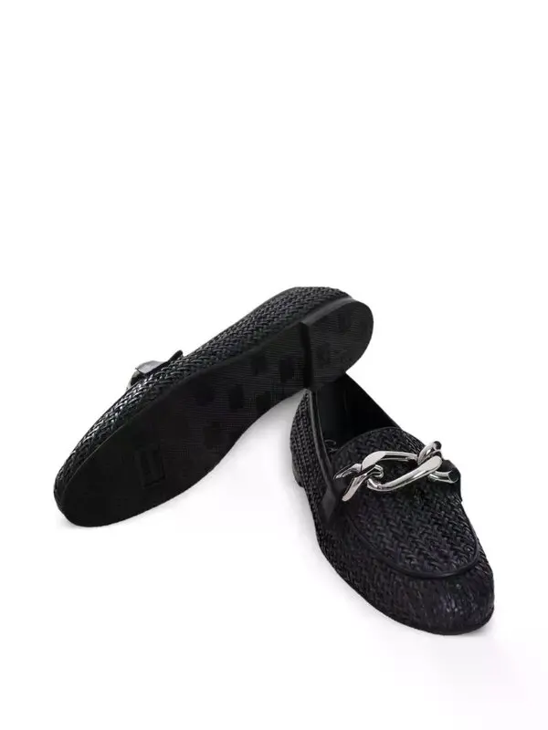 Casadei Chain-link Detail Loafers