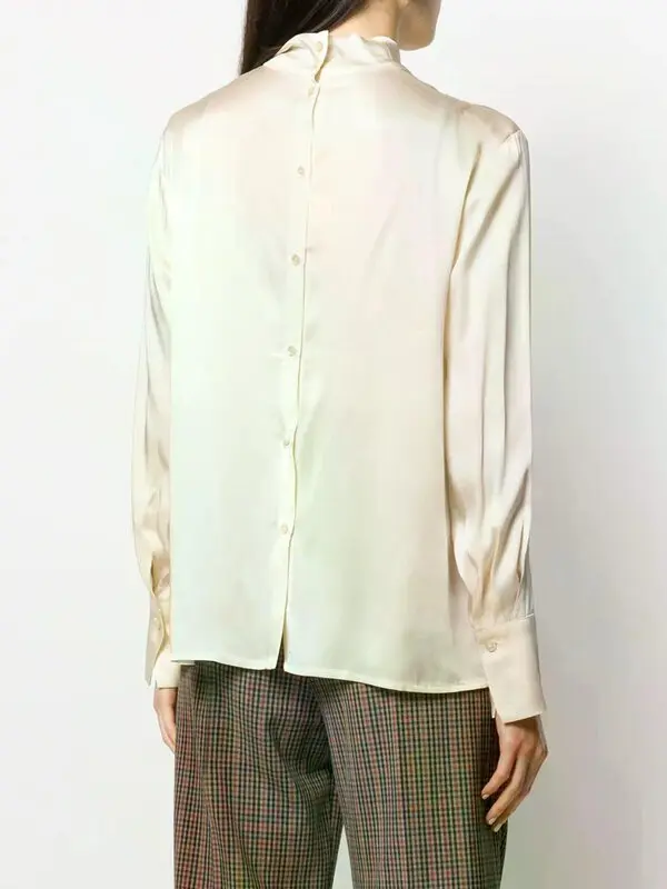 ROBERTO COLLINA Neck-tied Blouse