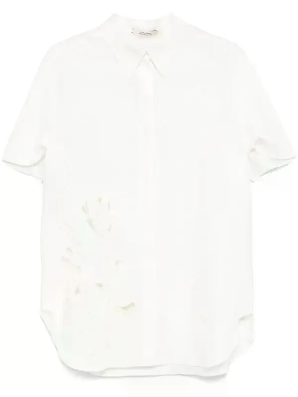 Dorothee Schumacher Floral-embroidery Shirt - White