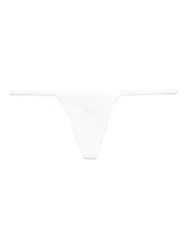 MAISON CLOSE Les Invisibles Micro Thong - White