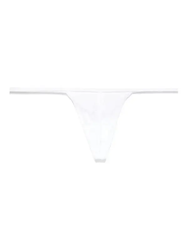 MAISON CLOSE Les Invisibles Micro Thong - White
