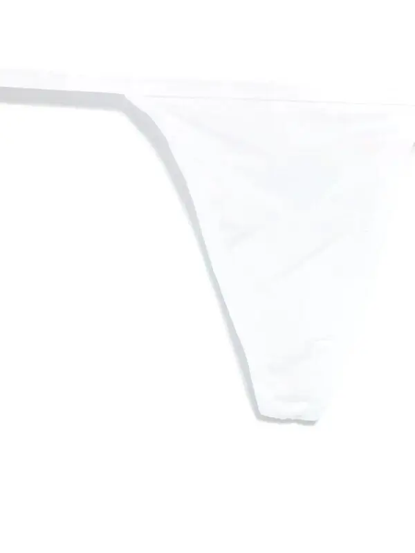 MAISON CLOSE Les Invisibles Micro Thong - White