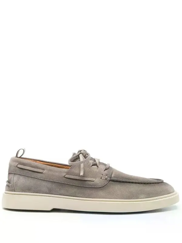 Officine Creative Bones 013 Boat Shoes - Neutrals